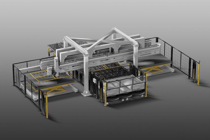 Destacker designed for automotive industry