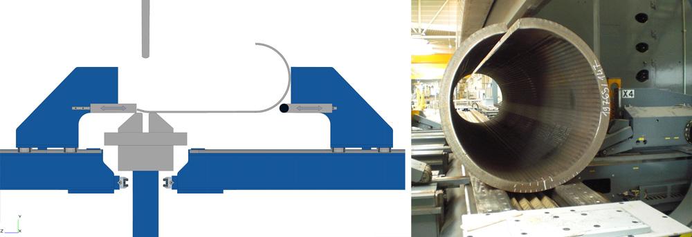Precision sheet metal bending, bump by bump