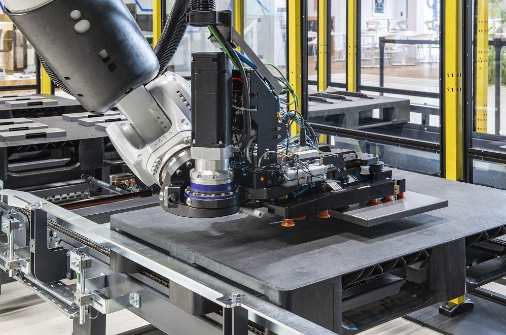 The robotic press brake gets flexible for metal fabrication operations