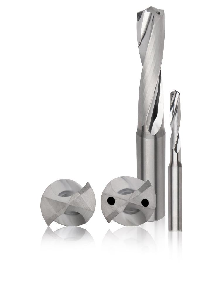 Stack drill made for aerospace composite/titanium stacks
