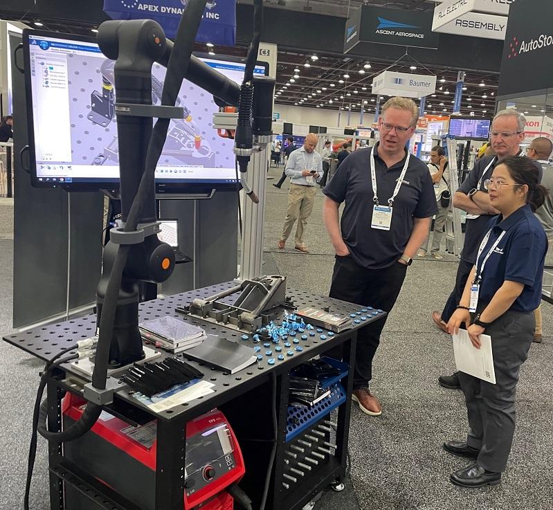The rise of the collaborative robots on display at Automate 2023 in Detroit