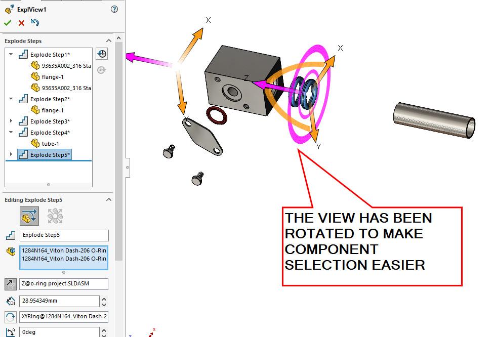 Tips for better illustrating component relationships in a 3D model