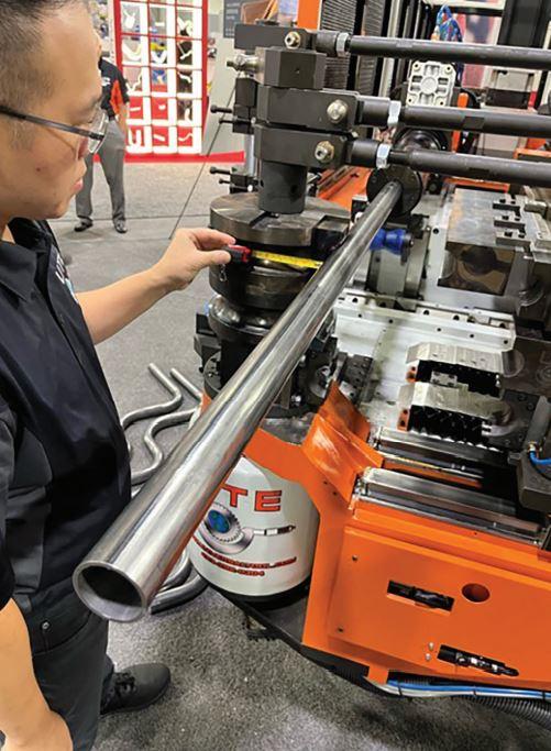 Understanding tube bender axis positions can help solve problems