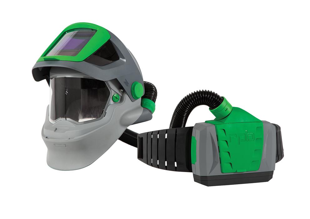 Z4® welding/grinding respirator combines safety, convenience, and comfort