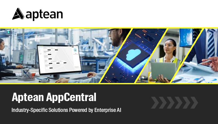 Aptean AppCentral: Industry-Specific Solutions Powered by Enterprise AI